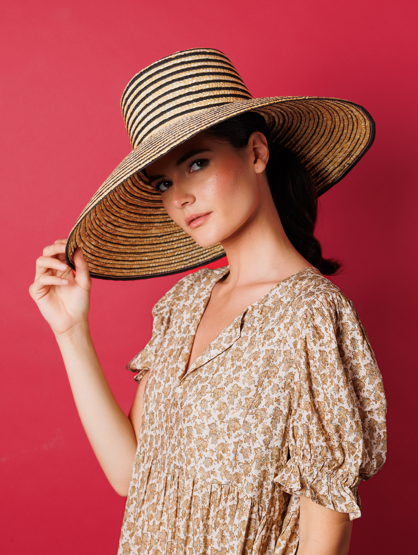 Black Shell Hat – Marcela & Co